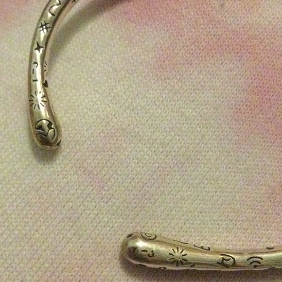 Anthropologie | Jewelry | New Anthro Everyday Symbols Cuff Bracelet 925 ...